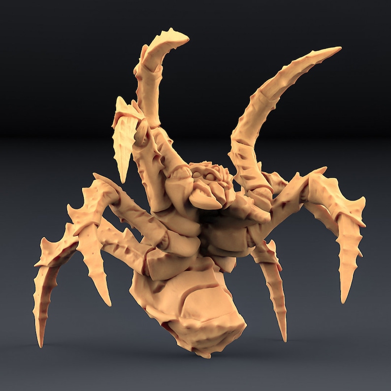 Artisan Guild Giant Spiders Resin 3D printed Model 28mm | Etsy