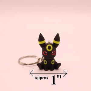 3D Pokemon Key Chain Chibi Umbreon - Etsy