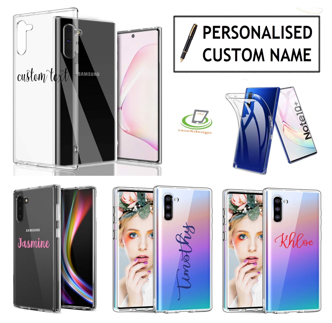 Personalized Custom Name Text Decal Sticker Vinyl Phone Case ...