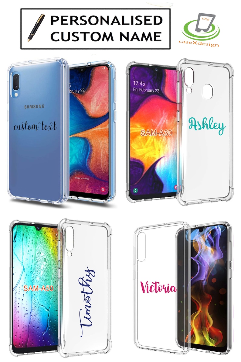 Personalized Custom Name Text Decal Sticker Vinyl Phone Case | Etsy