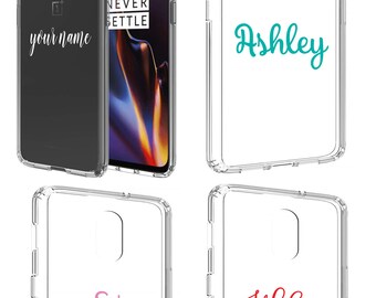 Personalized Custom Name Text Decal Sticker Vinyl Phone Case | Etsy