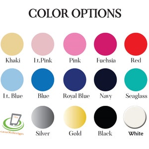 Personalized Custom Name Text Decal Sticker Vinyl Phone Case Clear ...