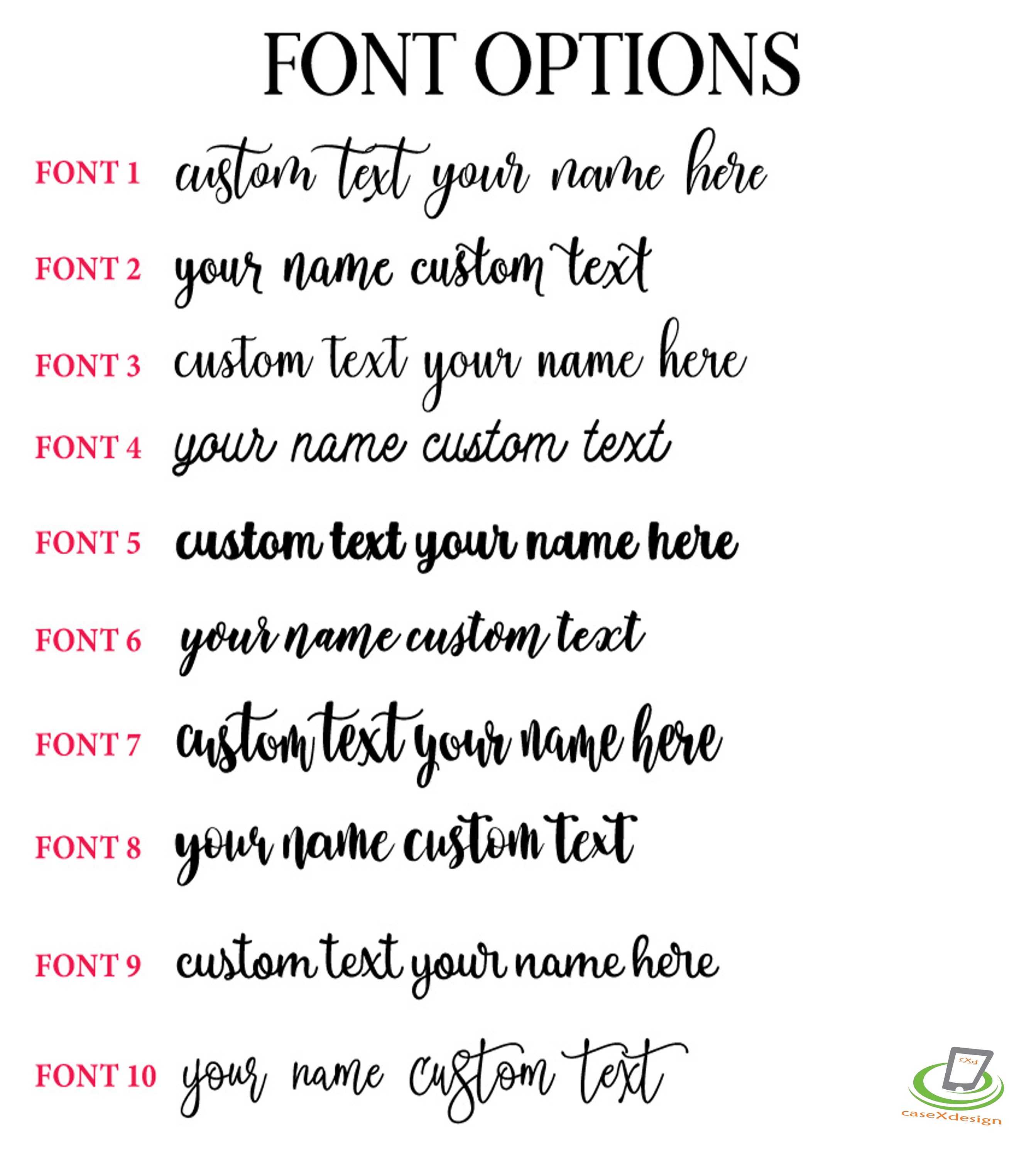 Personalized Custom Name Text Decal Sticker Vinyl Phone Case | Etsy