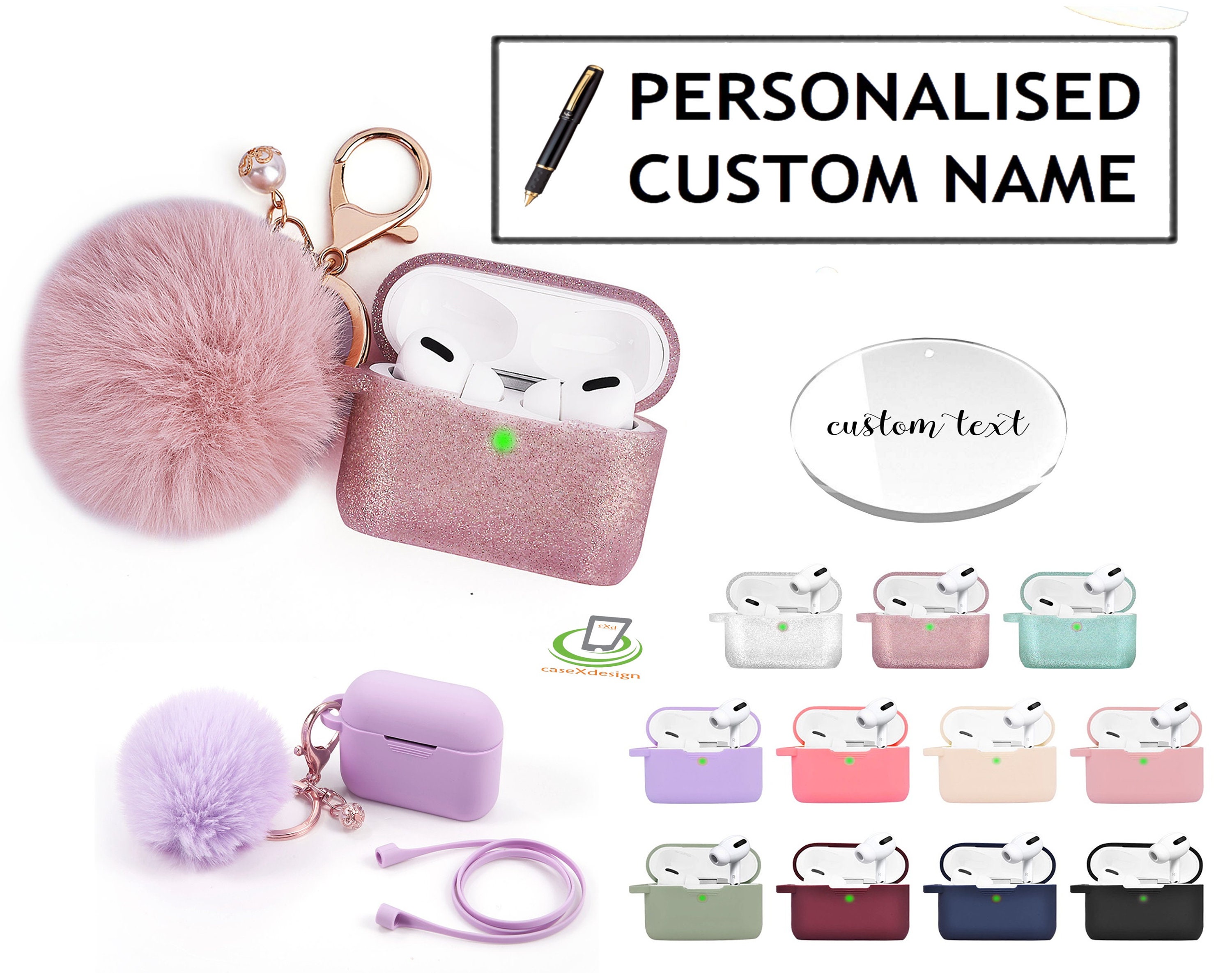 Personalized Custom Name Text Silicone Rubber TPU Case Soft | Etsy