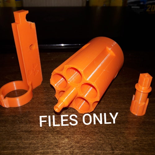 Nerf Hammershot Mega Dart Cylinder - Etsy