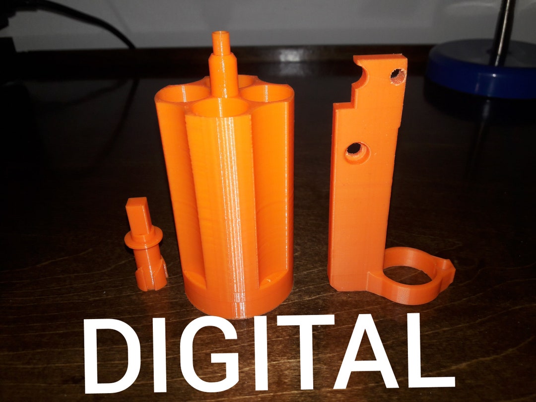 Nerf Hammershot Mega Cylinder Files - Etsy