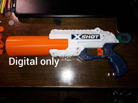 Zuru Xshot Reflex 6 Demolisher Rocket Attachment FILES ONLY - Etsy