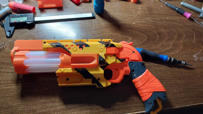 Nerf Long Barrel Cylinder (FILES ONLY) - Etsy