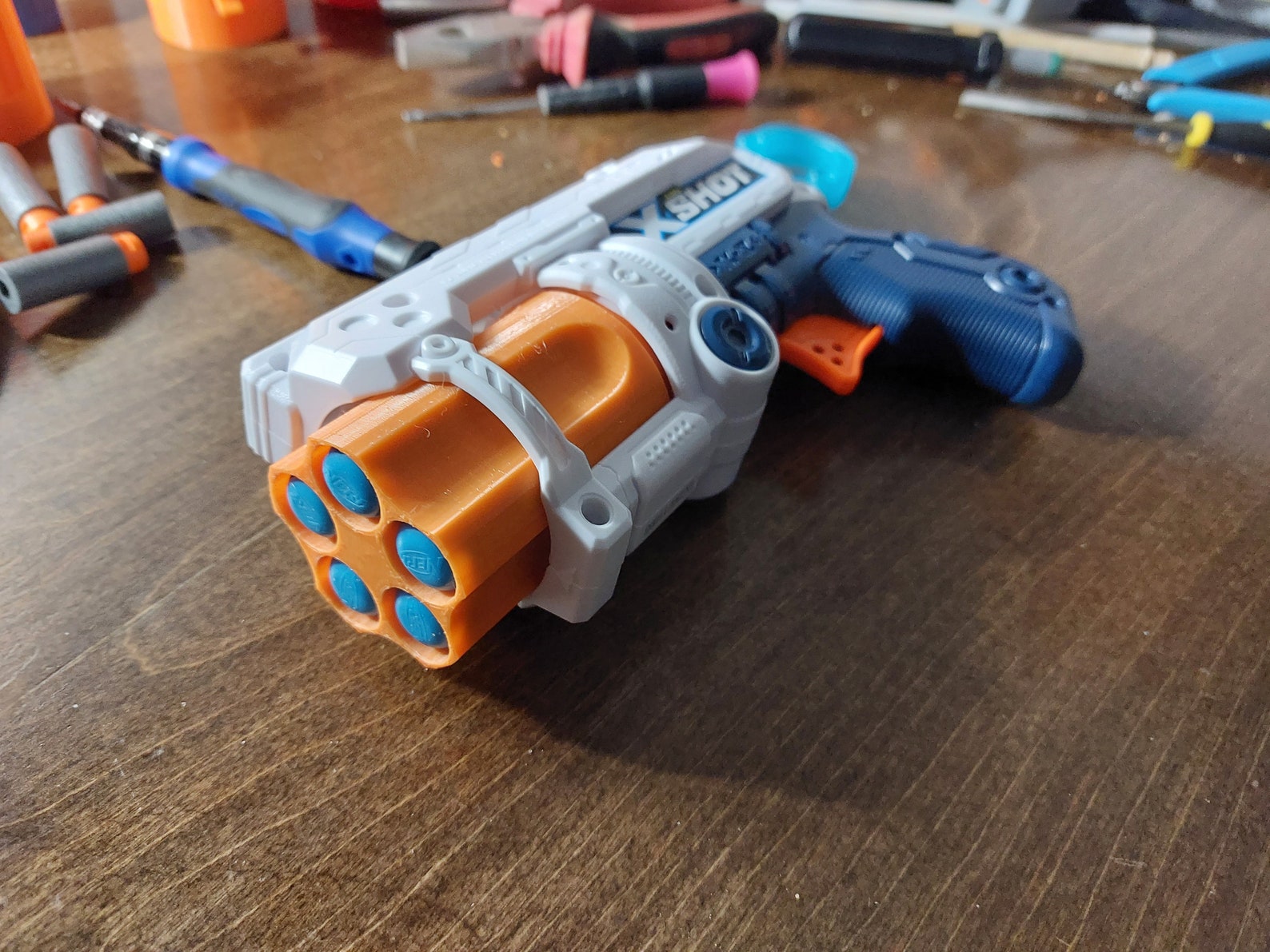 Zuru X-shot Fury 4 5 Shot Ultra Cylinder - Etsy