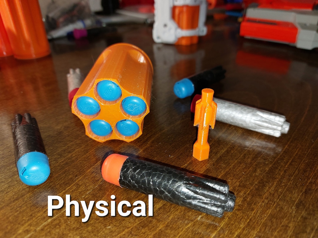 Zuru X-shot Fury 4 5 Shot Ultra Cylinder - Etsy