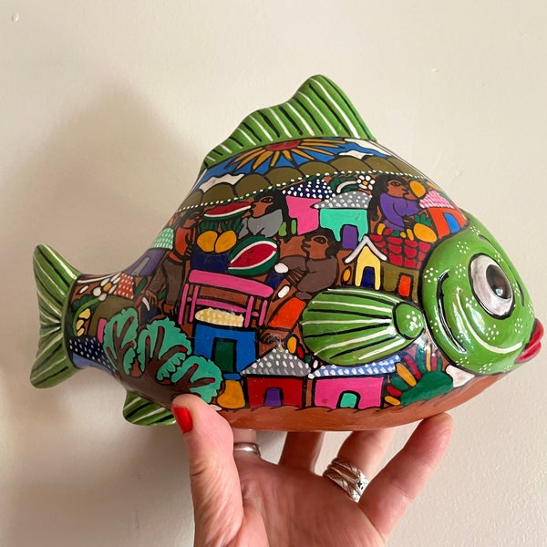 Pottery Fish - Etsy