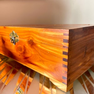 Vintage Hand Sculpted Wooden Box. - Etsy