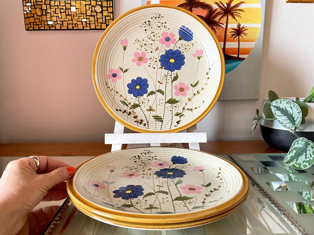 Mikasa Japan Stoneware Dinner Plates Natures Song Series - Etsy