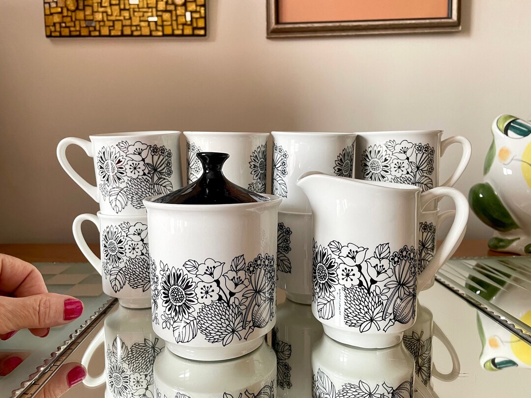 Grindley Manitou Ironstone Tea Set- 11 Pieces Staffordshire- Made in ...