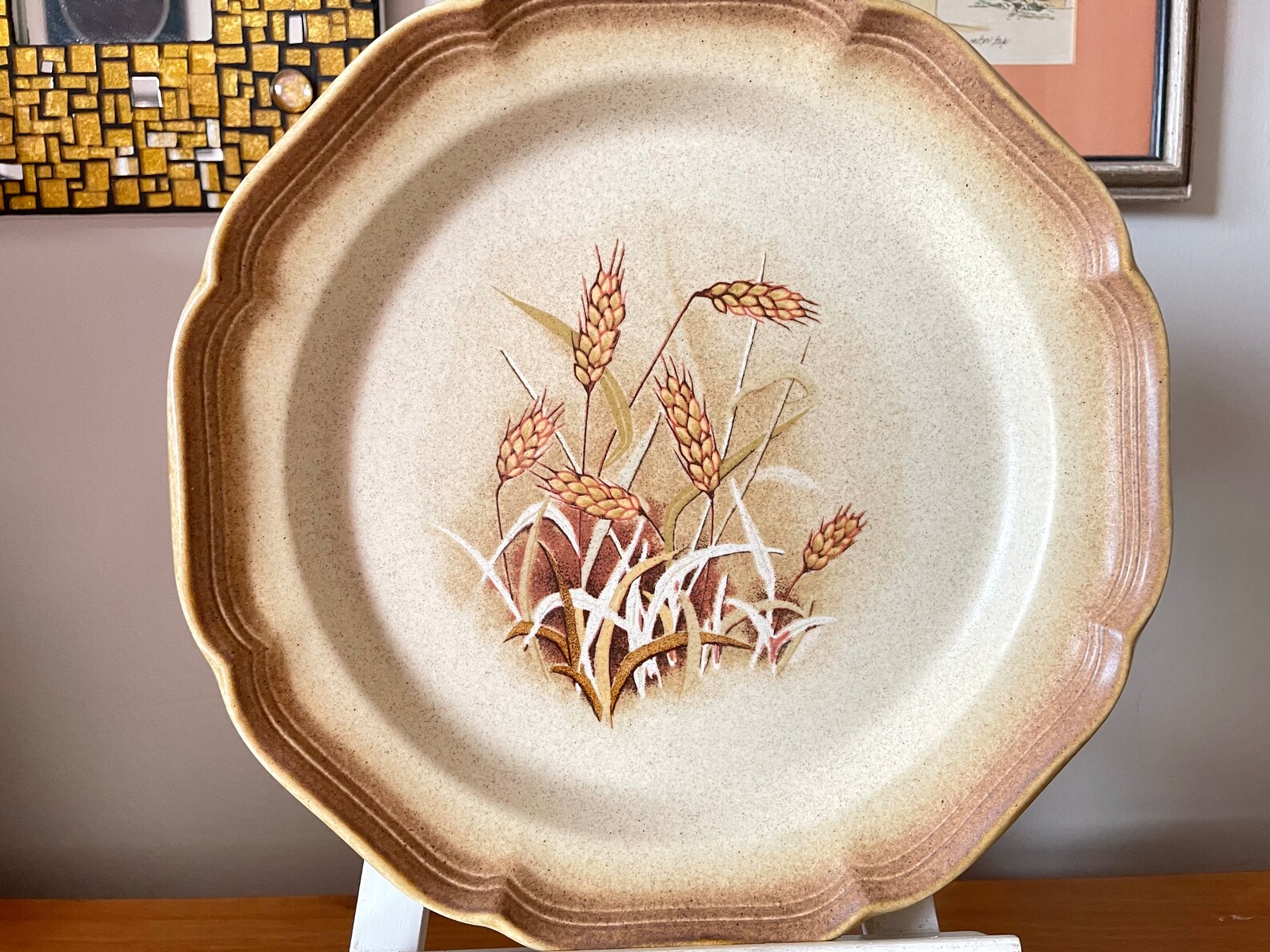 Mikasa Japan Stoneware Tableware- Whole Wheat Series- Set of 5. - Etsy