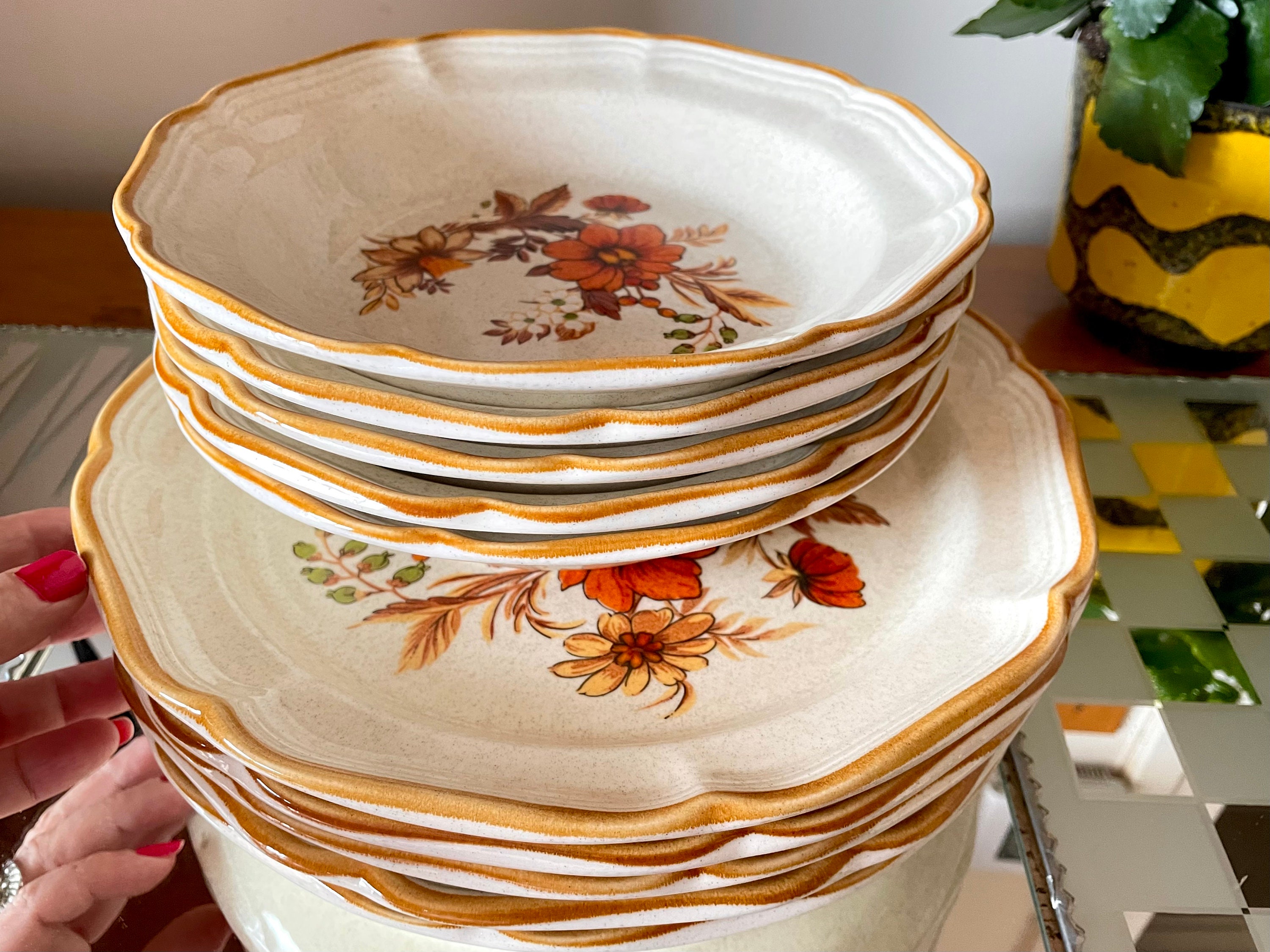 Mikasa Japan Garden Club Tableware Harvest Bouquet Series - Etsy