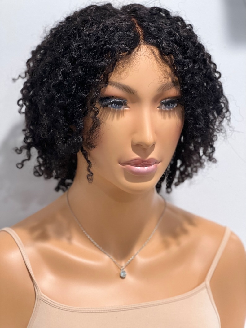 The 100% Human Hair Twist Out Wig - Etsy