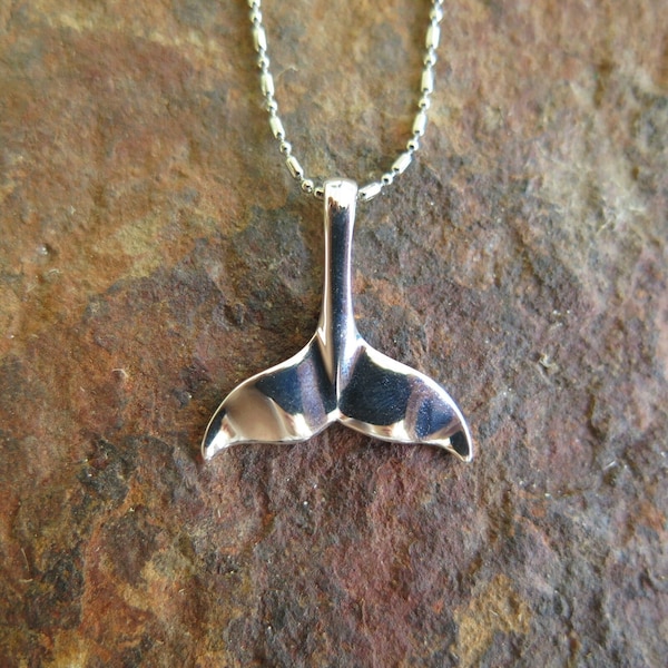 Whale Tail Pendant - Etsy