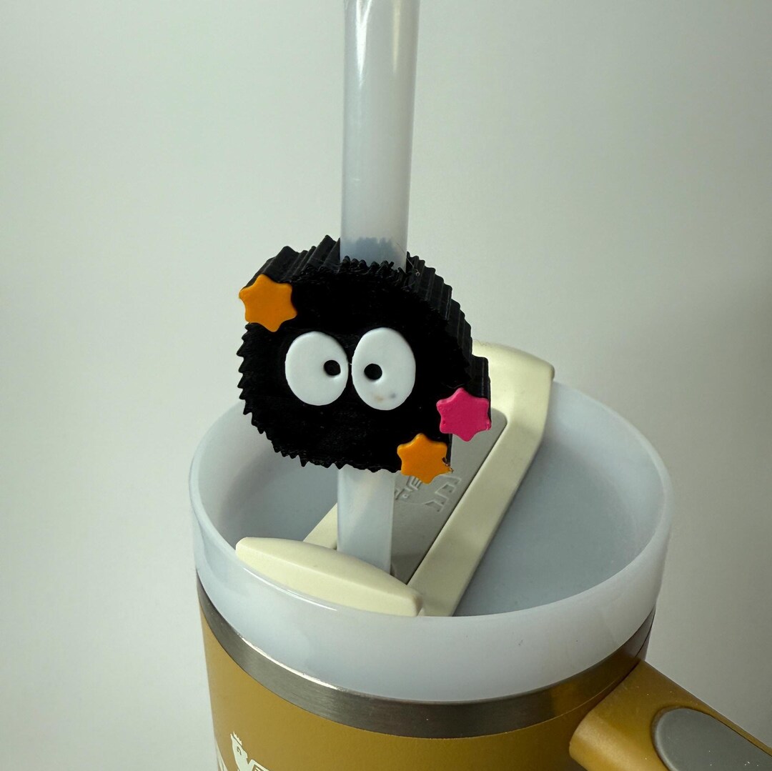 Anime Dust Straw Topper: Fits Stanley 10mm Straws & Standard Straw Size ...