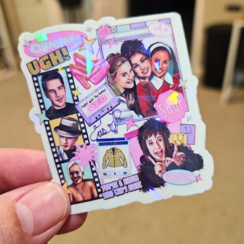 Clueless Stickers - Etsy