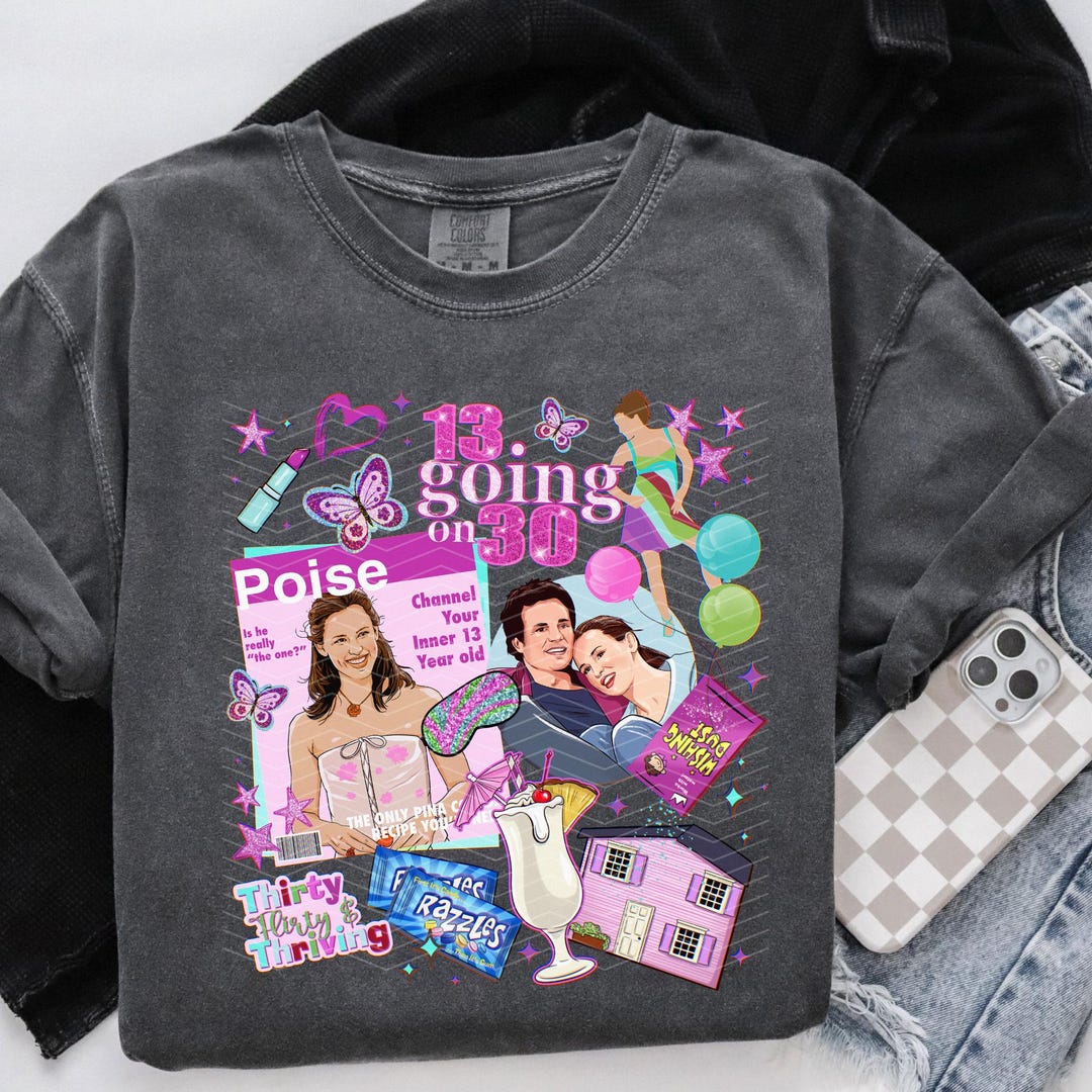 Thirty Flirty & Thriving,funny Comedy, 13 Going on 30, Jenna, Razzles ...