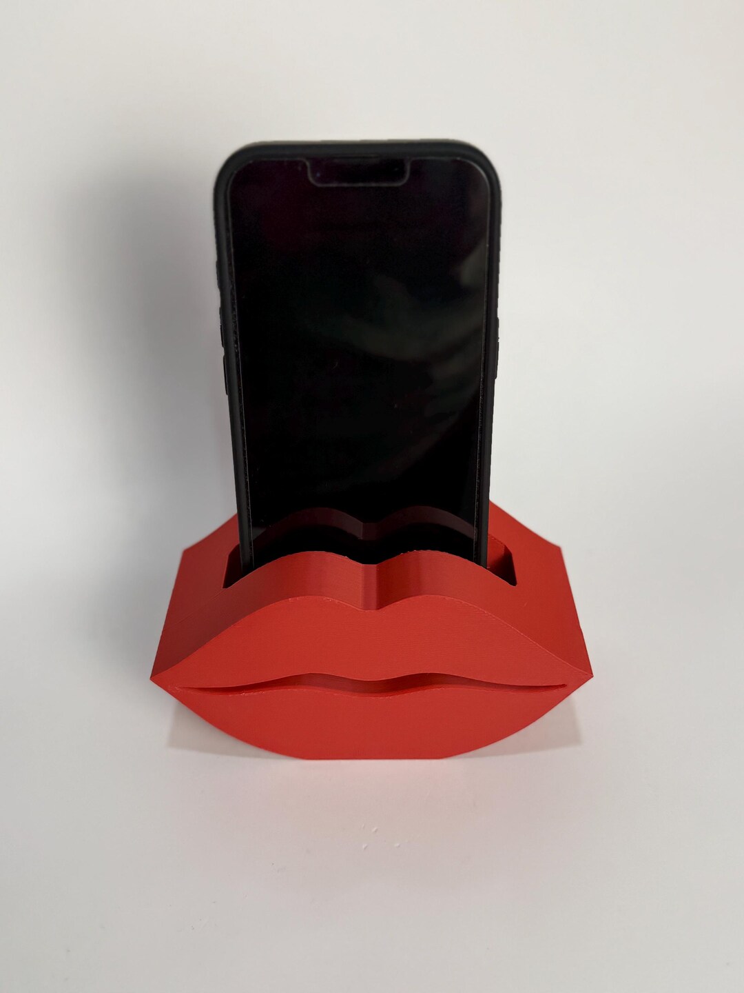 3D Printed Red Lips Phone Stand/holder, 3D Printed Lips, Phone Stand ...