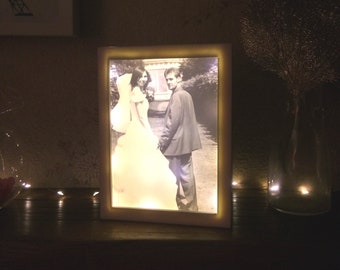 Backlit Picture Frame - Etsy UK