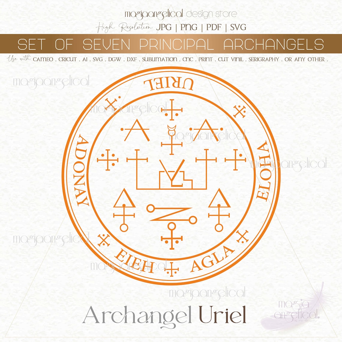 7 Angelic Seals From the Magic of Armadel. 7 Magical Angelic Seals ...