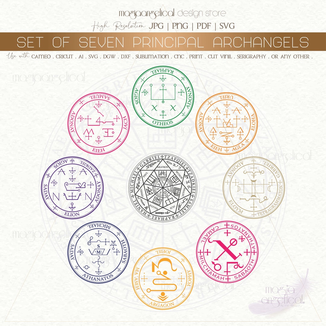7 Angelic Seals From the Magic of Armadel. 7 Magical Angelic Seals ...