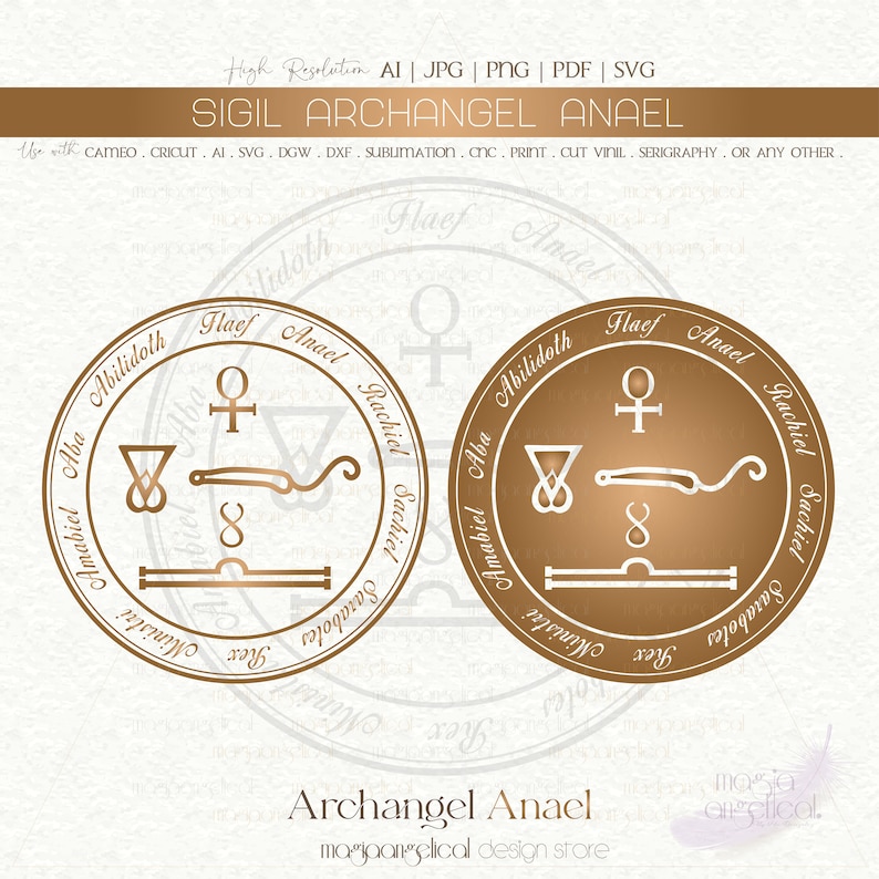 Sigil Archangel Anael + Bonus GIFT - Etsy
