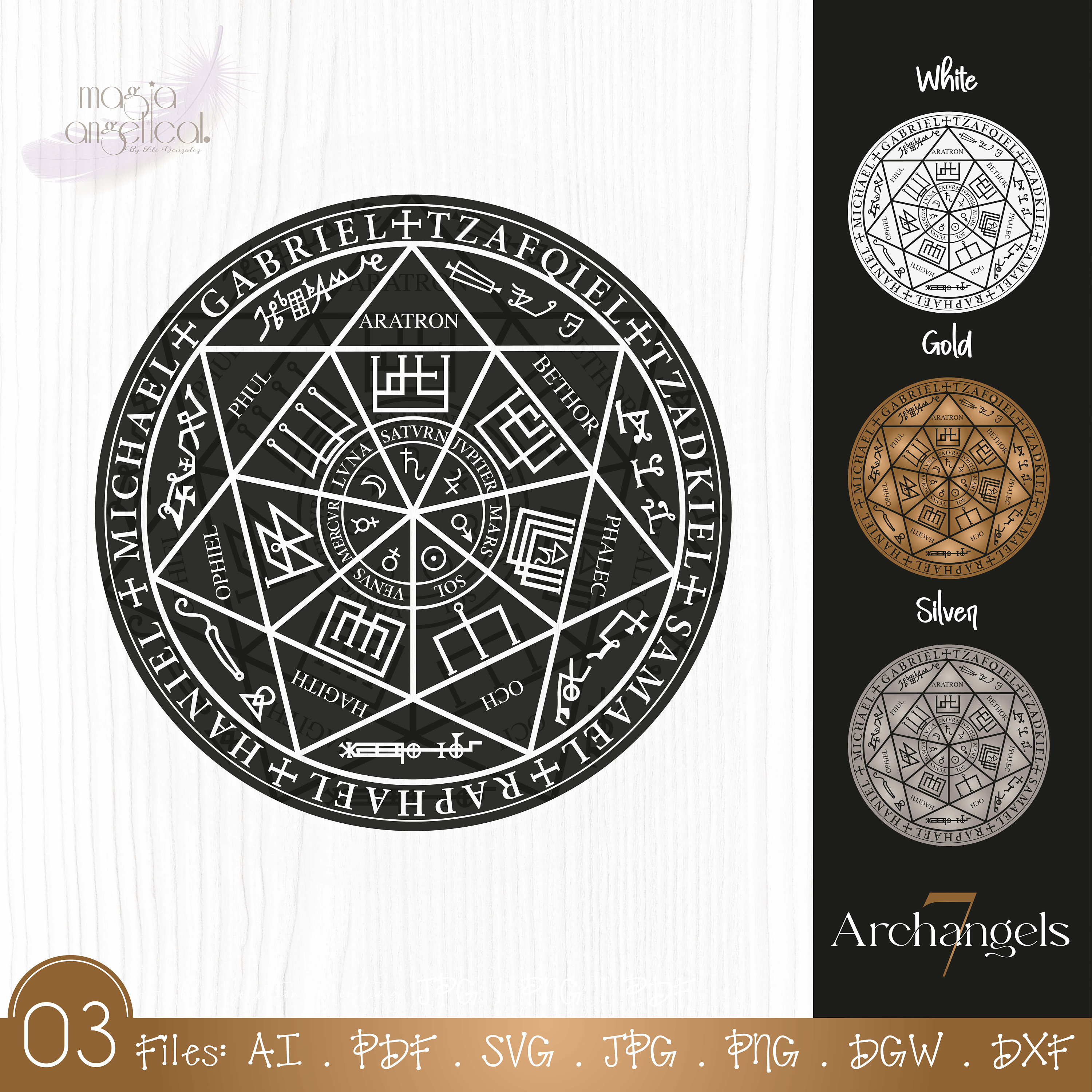 Archangels And Their Symbols Archangel Gabriel
