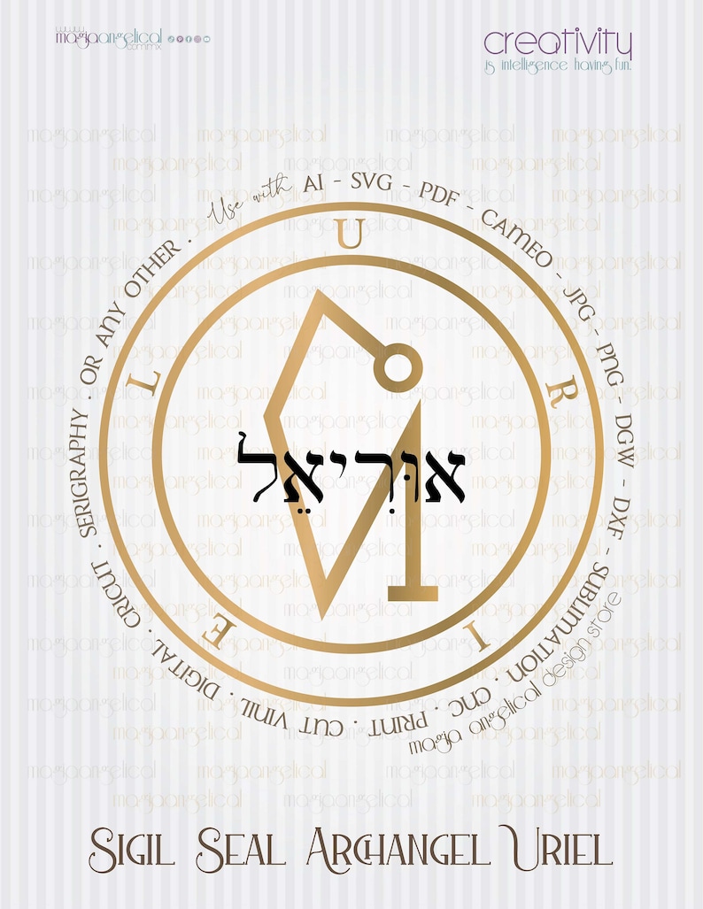 Archangels, Runes, Sigil, Seal Uriel, Raphael, Michael, Gabriel, Files ...