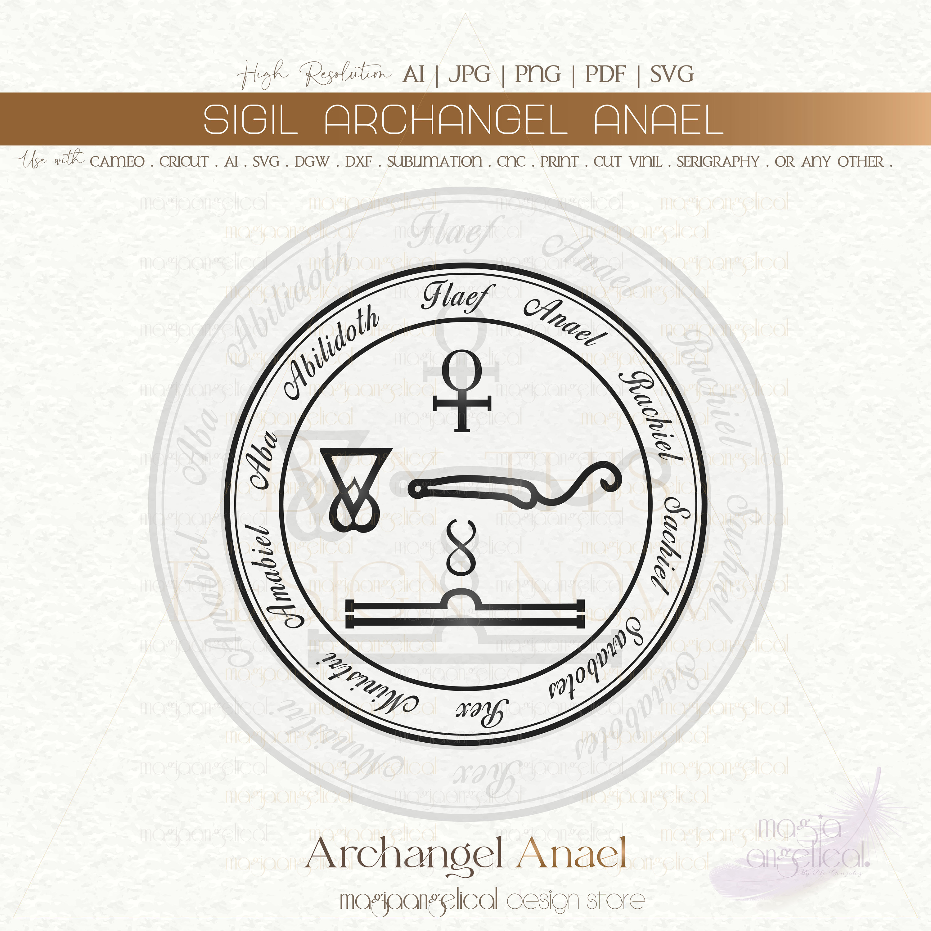 Sigil Archangel Anael + Bonus GIFT - Etsy