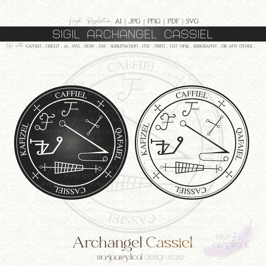 Sigil Archangel Cassiel + Bonus Gift - Etsy