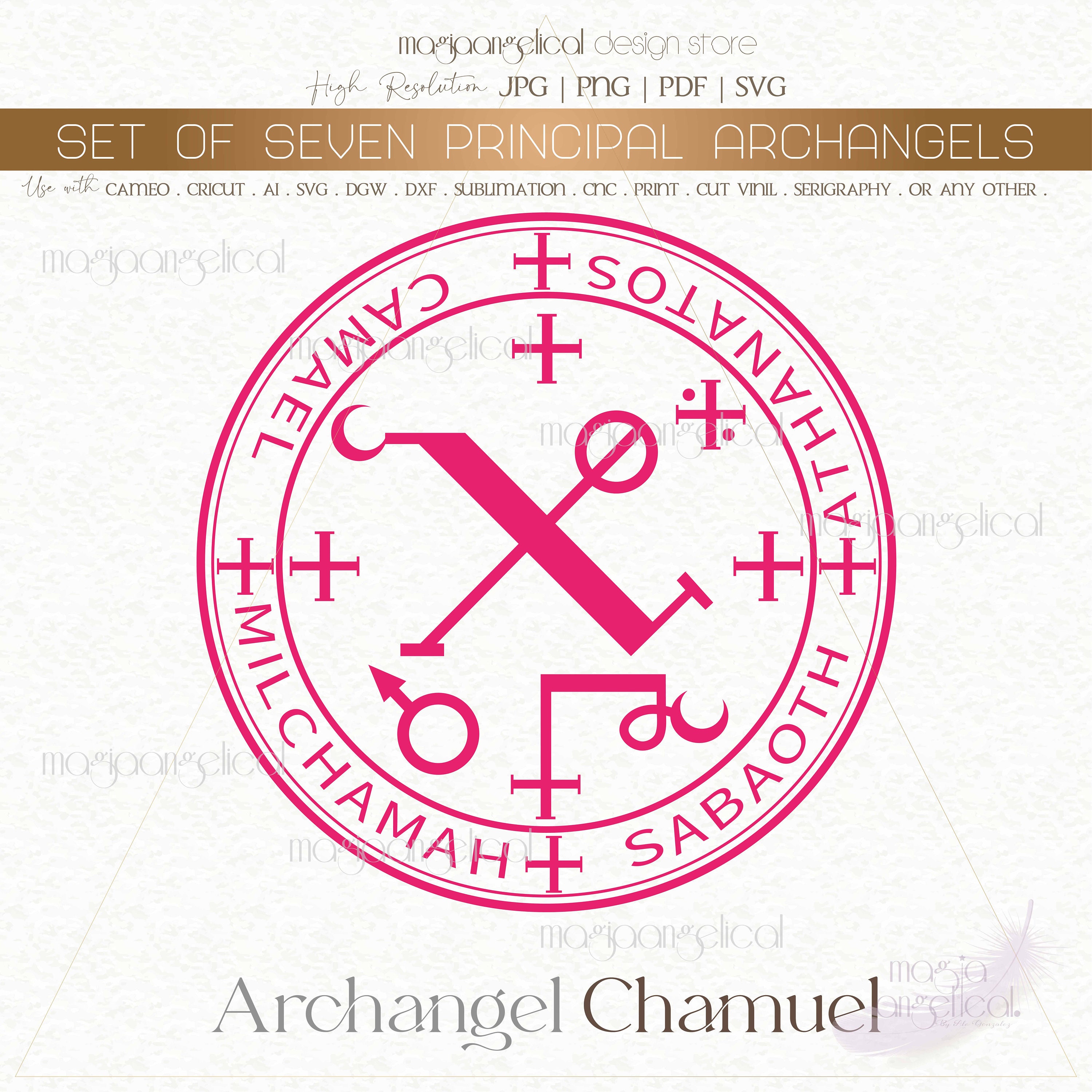 7 Angelic Seals From the Magic of Armadel. 7 Magical Angelic Seals ...