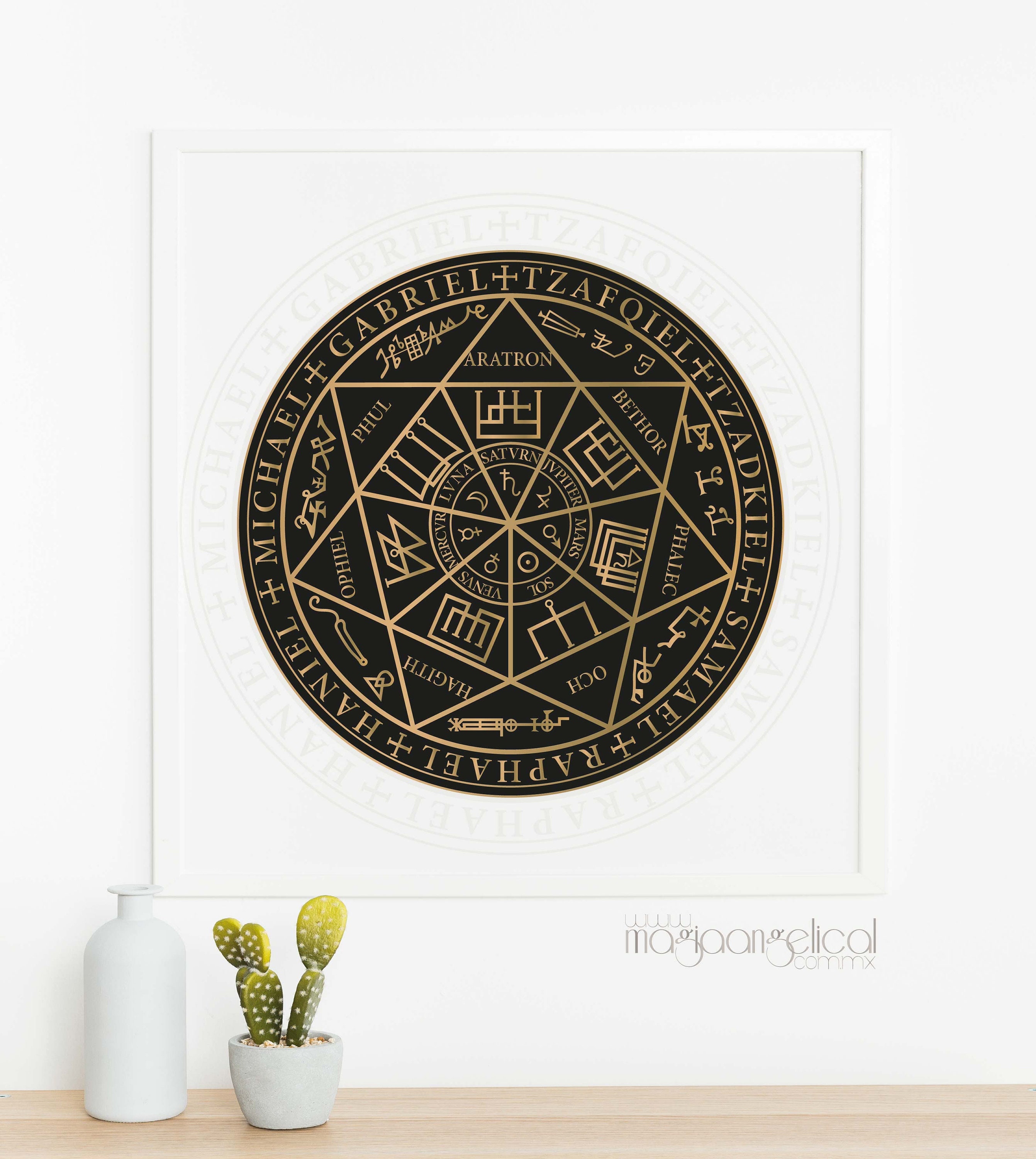 Seal 7 Archangels, 7 powerful archangels, powerful magical protection ...