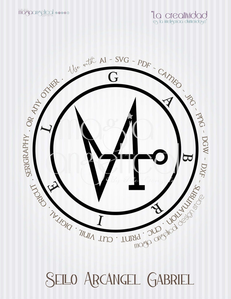 Archangels, Runes, Sigil, Seal Uriel, Raphael, Michael, Gabriel, Files ...