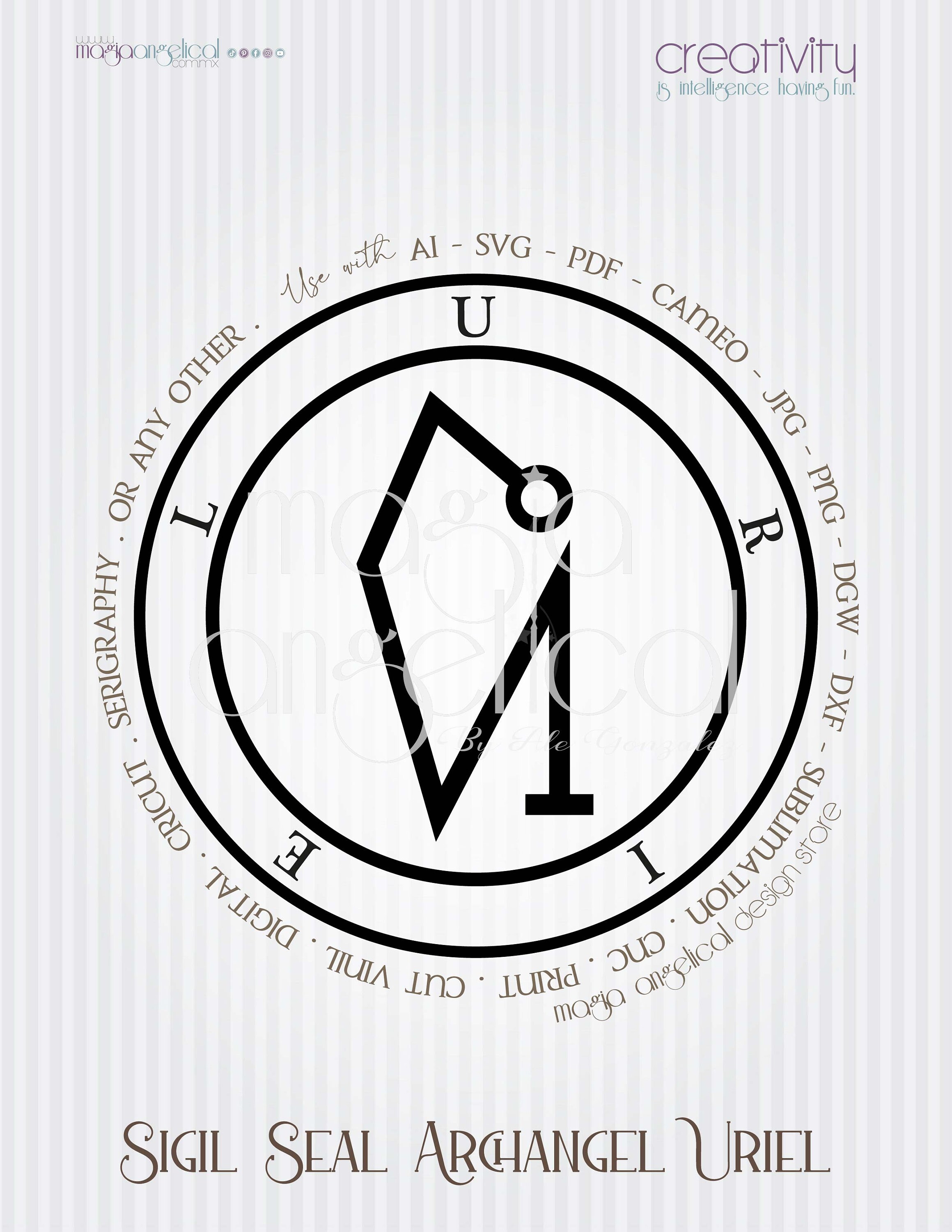 Archangels, Runes, Sigil, Seal Uriel, Raphael, Michael, Gabriel, Files ...