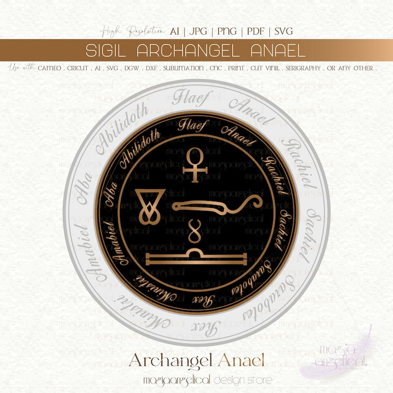 Sigil Archangel Anael + Bonus GIFT - Etsy
