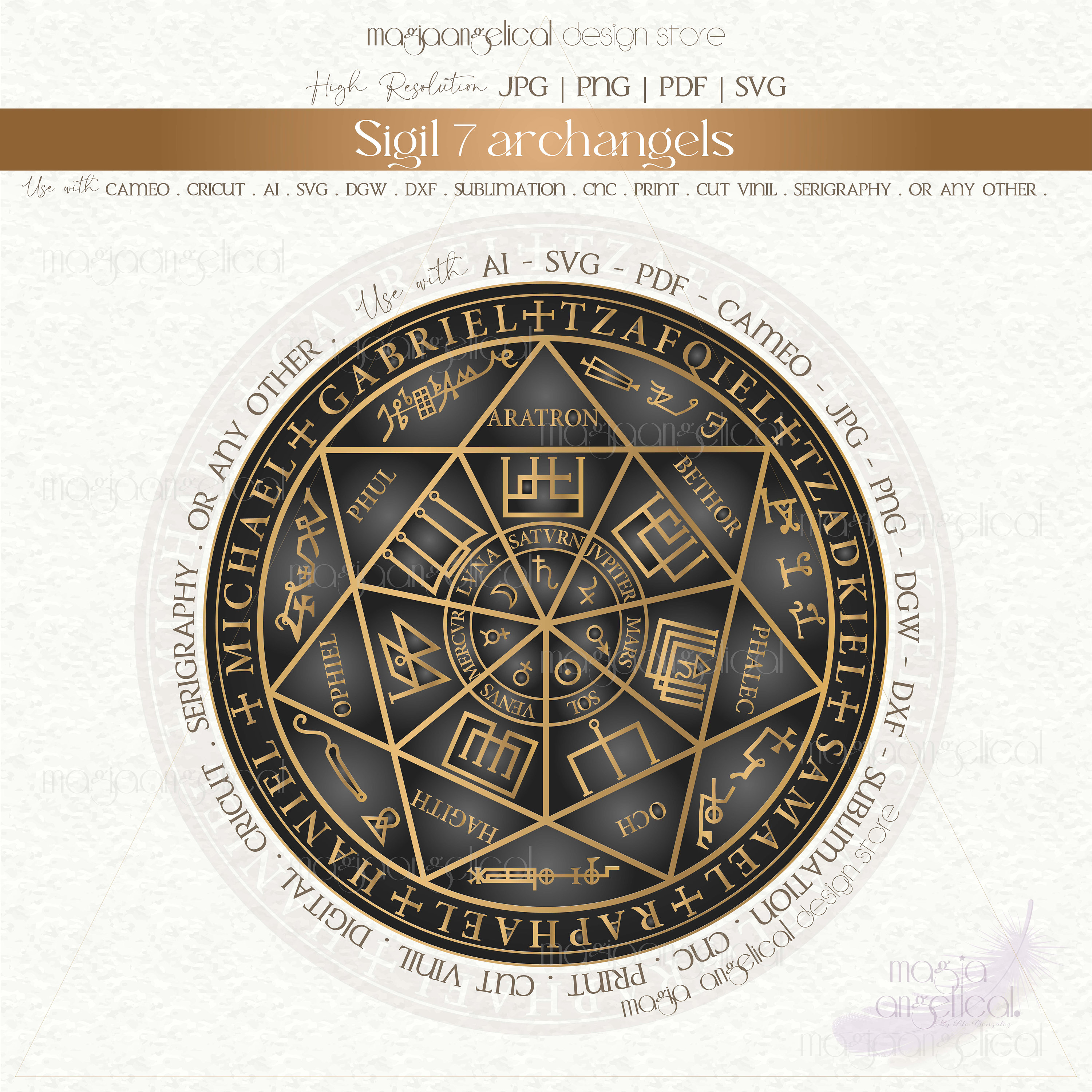 7 Archangels Symbols
