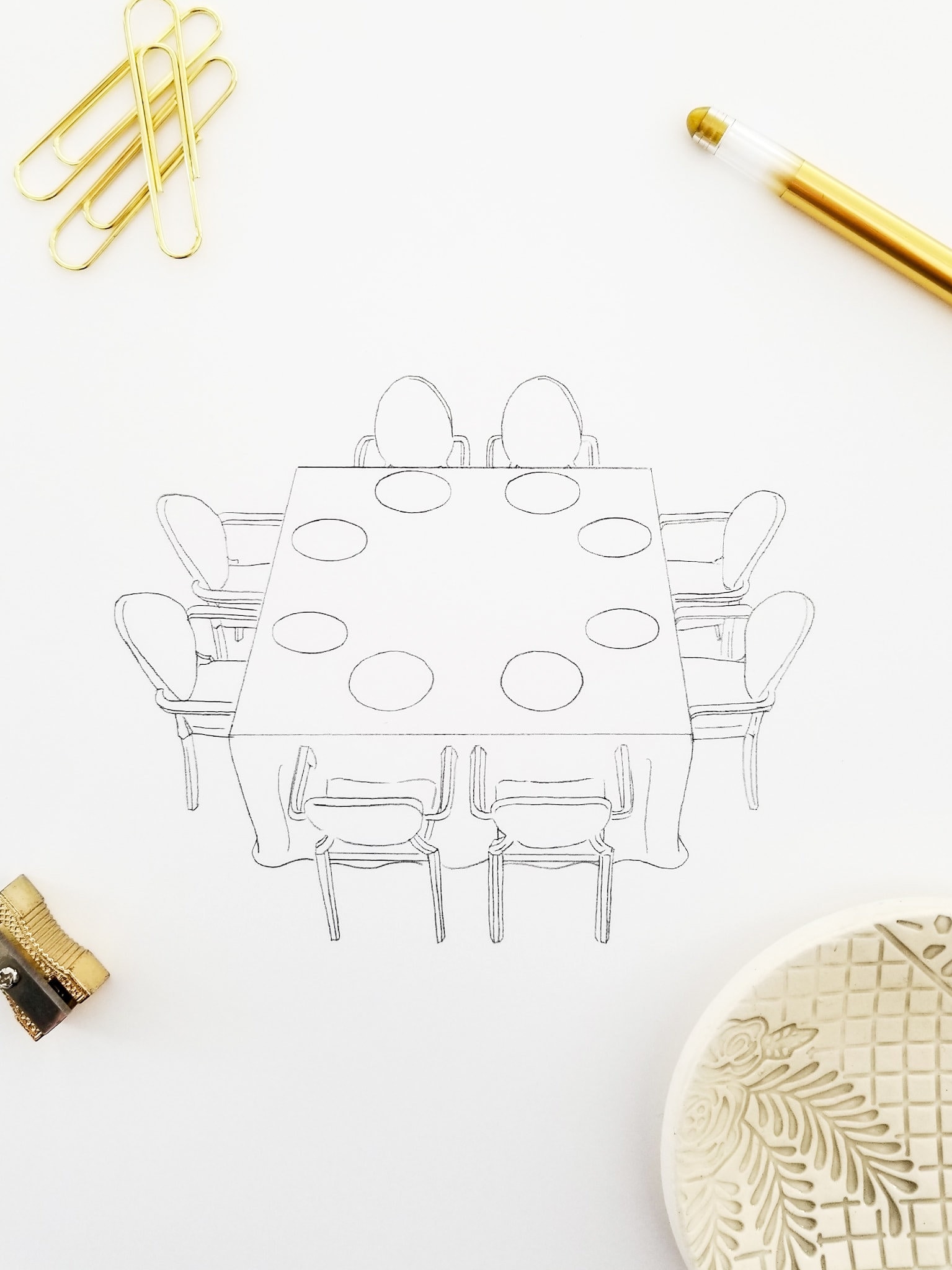 52 Table Templates Drawing Templates Wedding Planner Tools - Etsy
