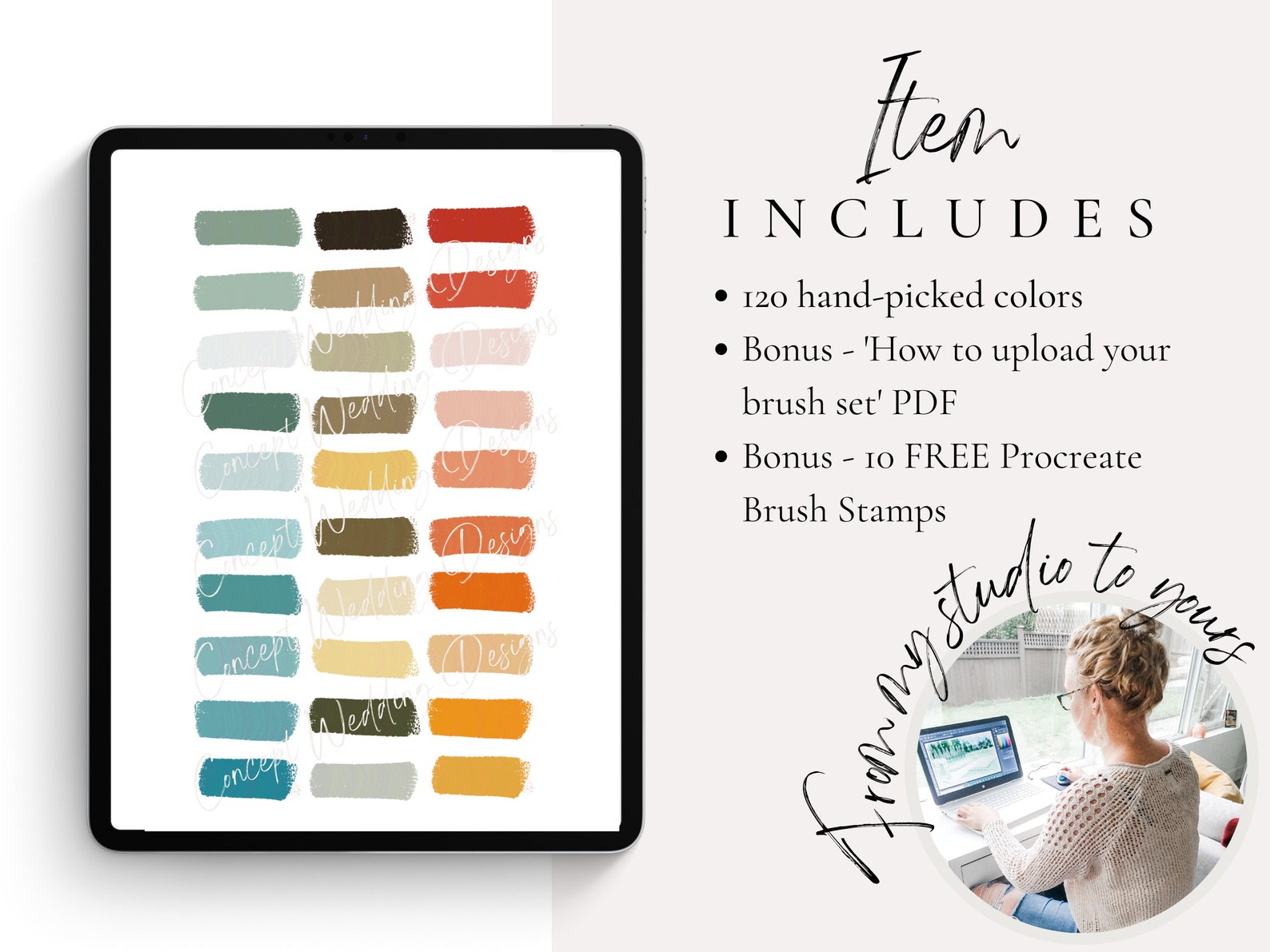 Seasons Procreate Color Palette Bundle, Procreate Color Swatches ...
