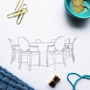52 Table Templates, Drawing Templates, Wedding Planner Tools, Printable ...