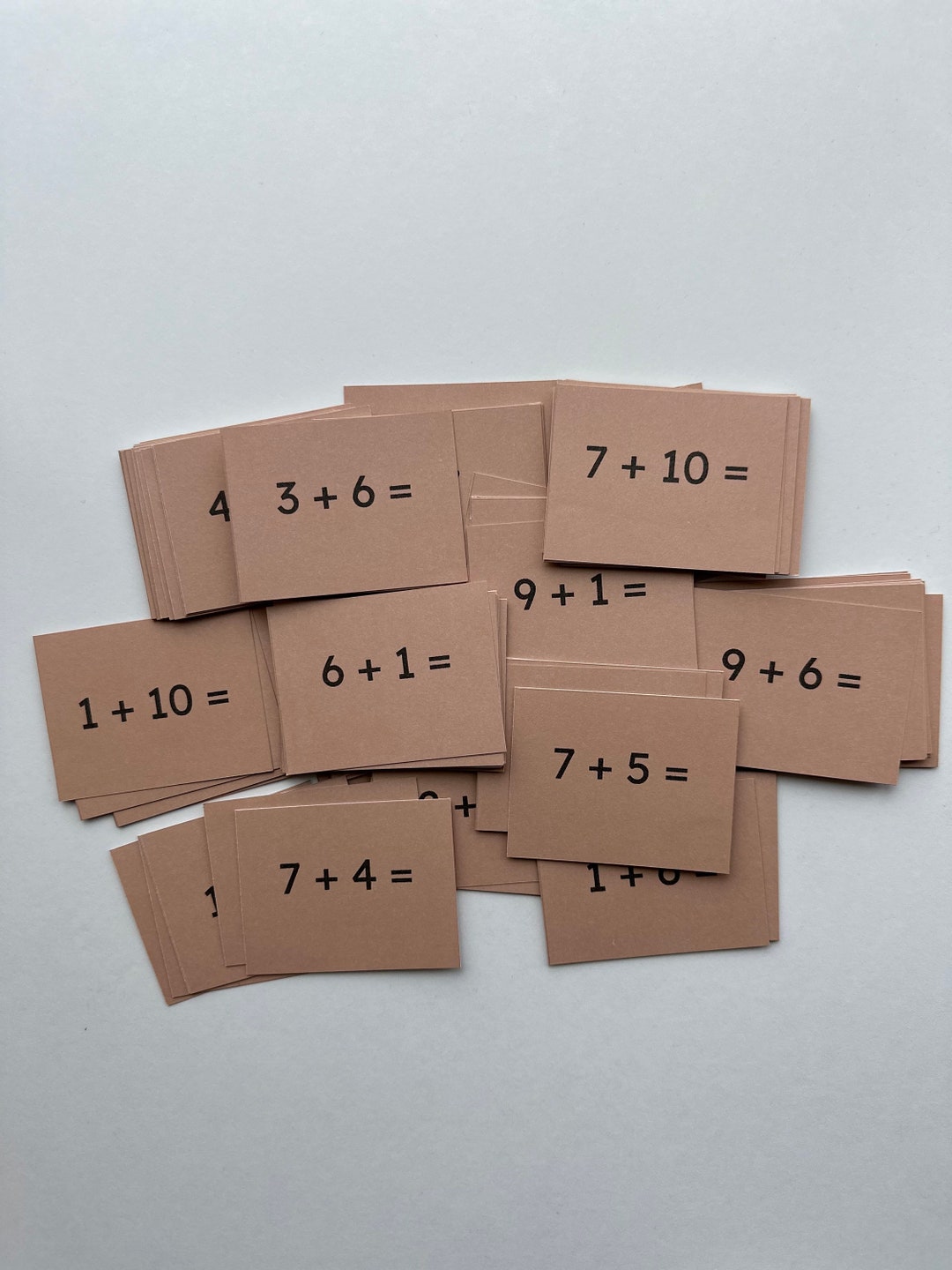 Addition Flash Cards | Learn Addition Math Facts | Math Flash Cards ...