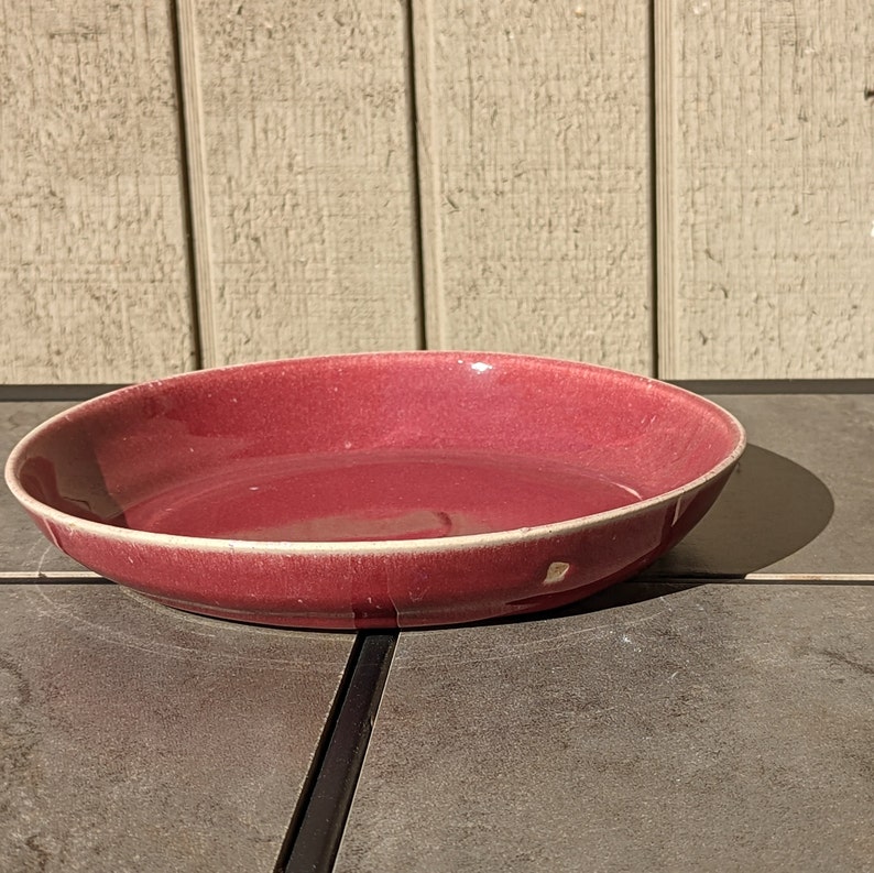Red Holiday Serving Dish (8.25" Wide) - Etsy