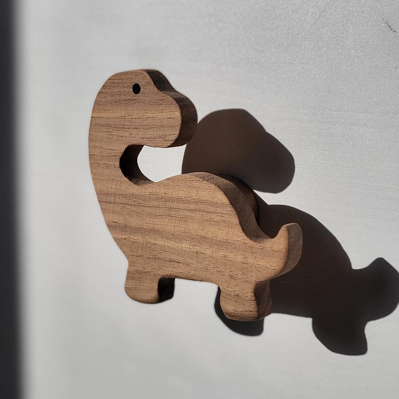 Dinosaur Handles Made of Untreated Walnut Wood (t-rex Brachio Stego ...
