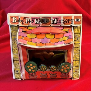 Original IDEAL Brand Baby Pee Wee Nursery & One Baby Pee Wee Doll ...