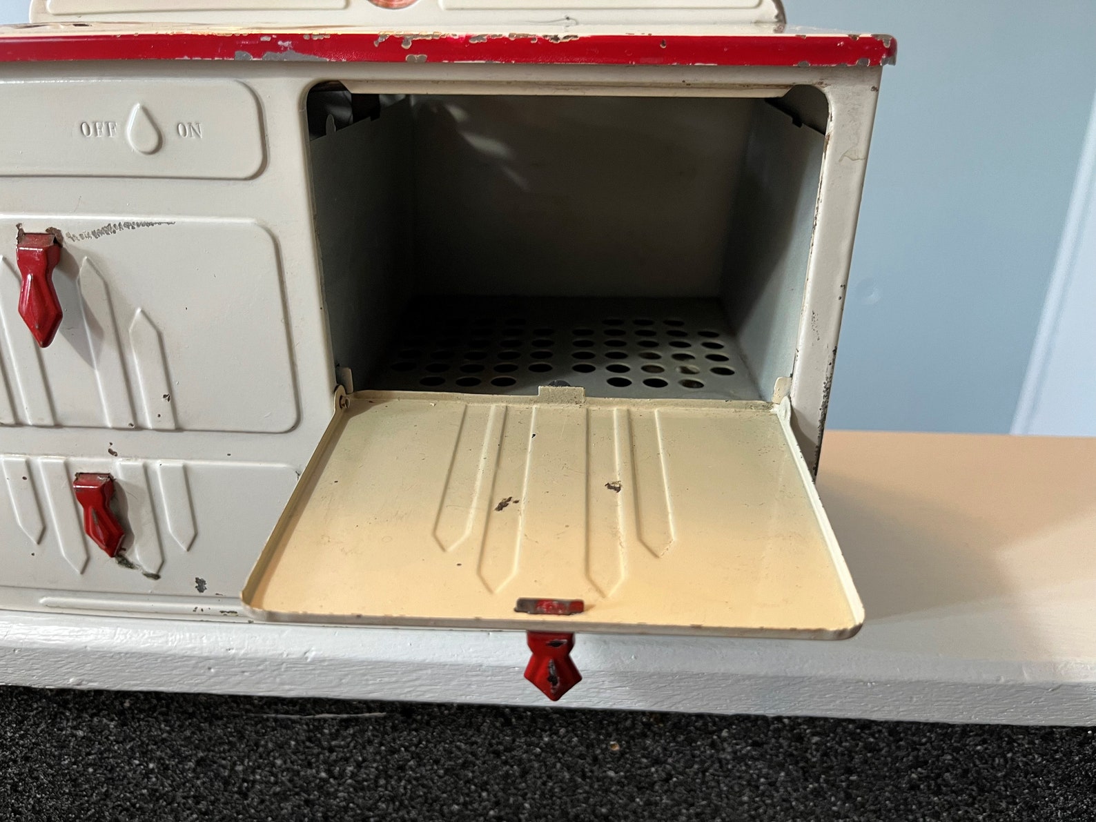 1950's Large Electric Toy Stove by Empire - Measures 10 1/2"x8"x5 ...