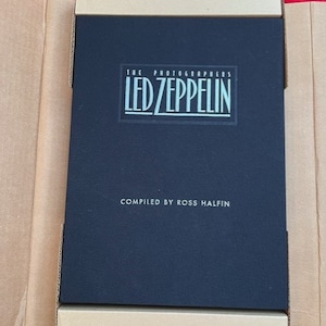 The Photographer's Led Zeppelin, by Ross Halfin 1995, Hardcover NM and ...