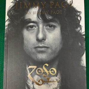 Jimmy Page by Jimmy Page Large, Hardbound Collectible Book Zoso in Near ...